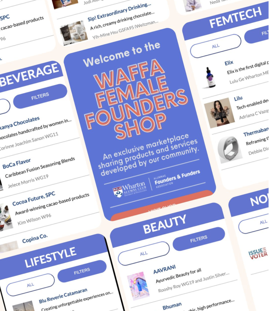 Visit the WAFFA Female Founders Shop – WAFFA